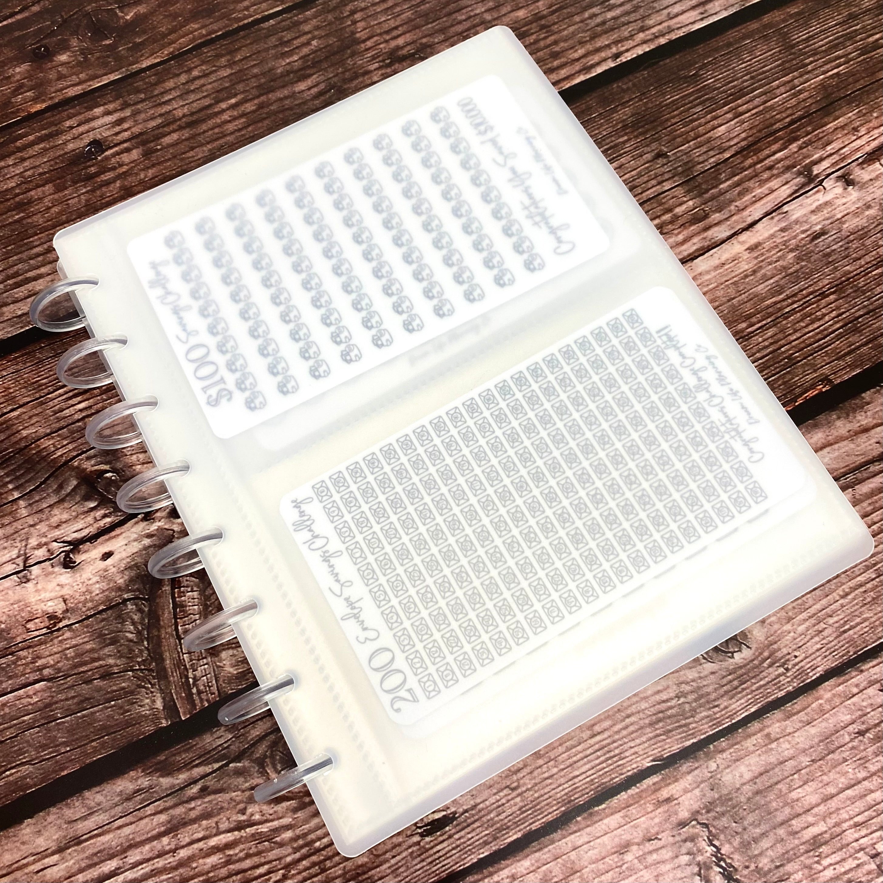 Frosted Discbound Storage Album for Savings Challenge Cards – Dream ...